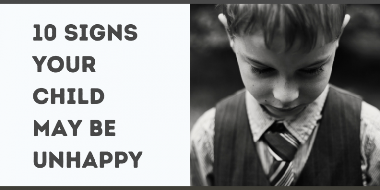 10 Signs Your Child May Be Unhappy - Kidlo.com