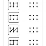Copy The Patterns - 9 Dots Pattern Worksheet #10 - Kidlo.com