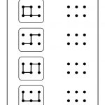Copy The Patterns - 6 Dots Pattern Worksheet #03 - Kidlo.com
