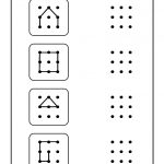 Copy The Patterns - 9 Dots Pattern Worksheet #01 - Kidlo.com