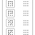 Copy The Patterns - 9 Dots Pattern Worksheet #10 - Kidlo.com