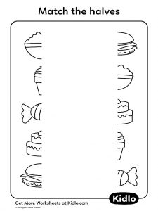 Match The Pairs – Worksheet #06 - Kidlo.com