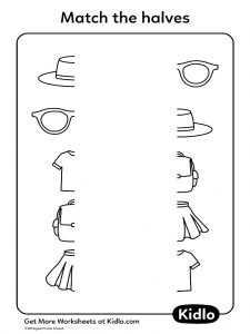 Match The Pairs – Worksheet #08 - Kidlo.com