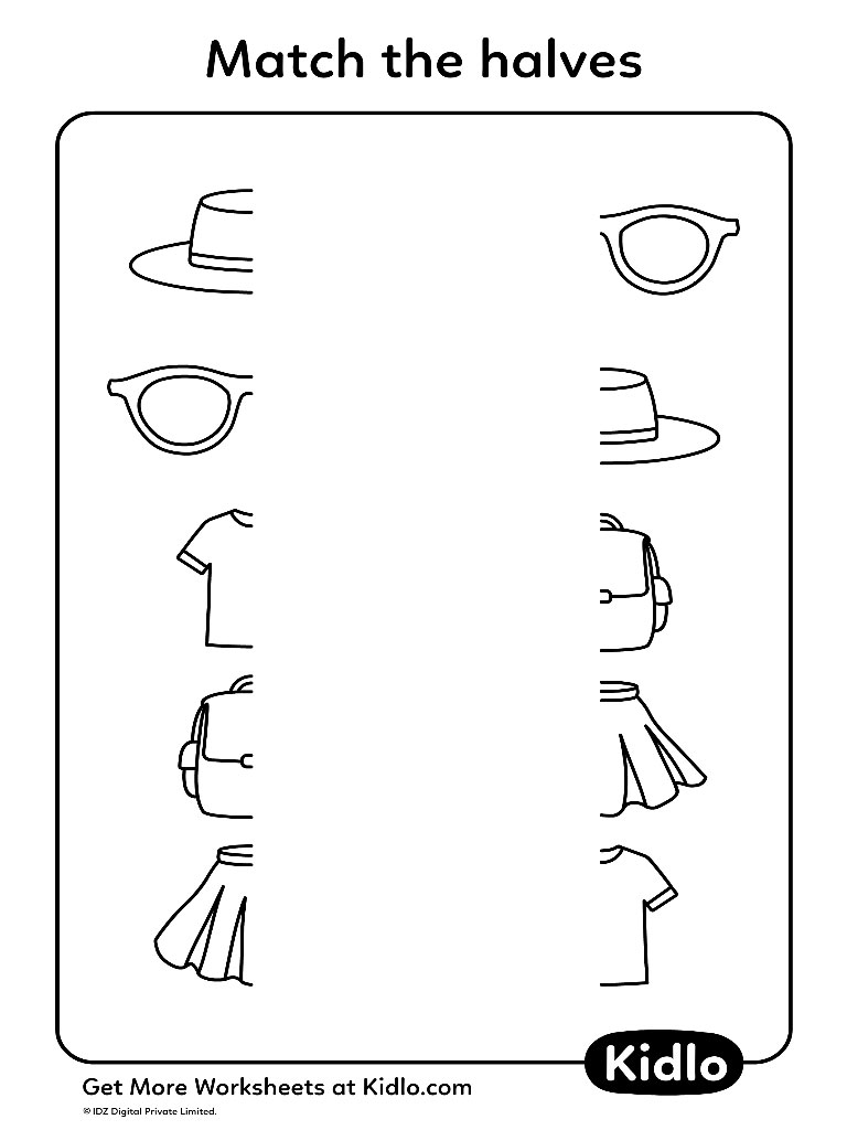 Match The Pairs Worksheet 08 Kidlo